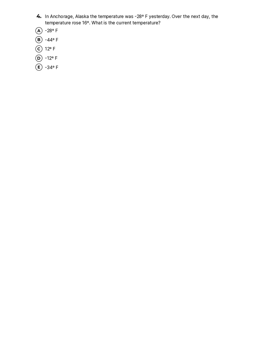 6Th Grade Math Warm-Up – Quiz Shop