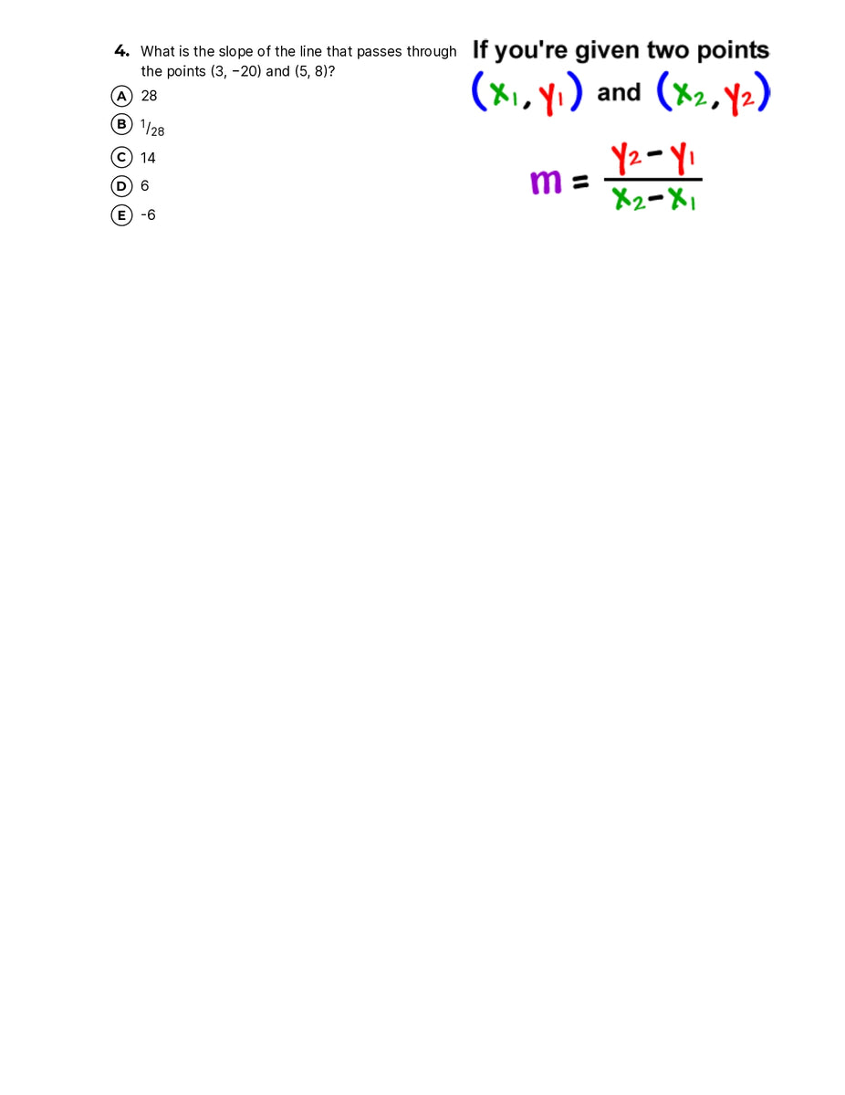 6Th Grade Math Warm-Up – Quiz Shop