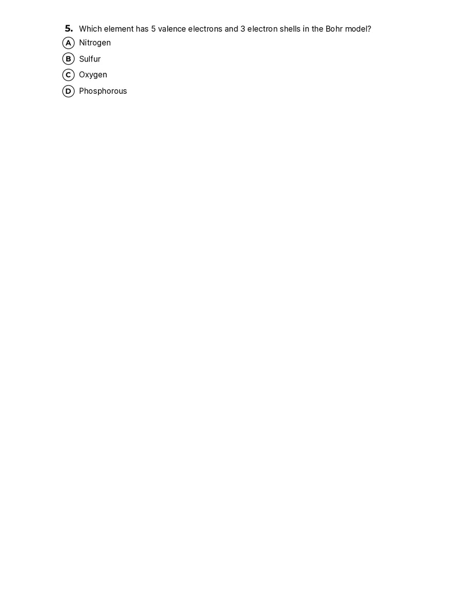 Atomic Theory And Valence Electrons – Quiz Shop