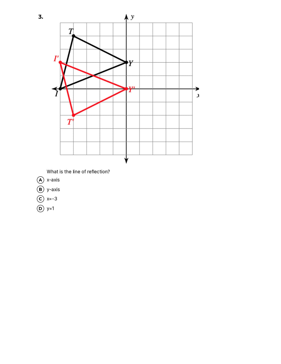 Reflections On The Coordinate Plane B – Quiz Shop