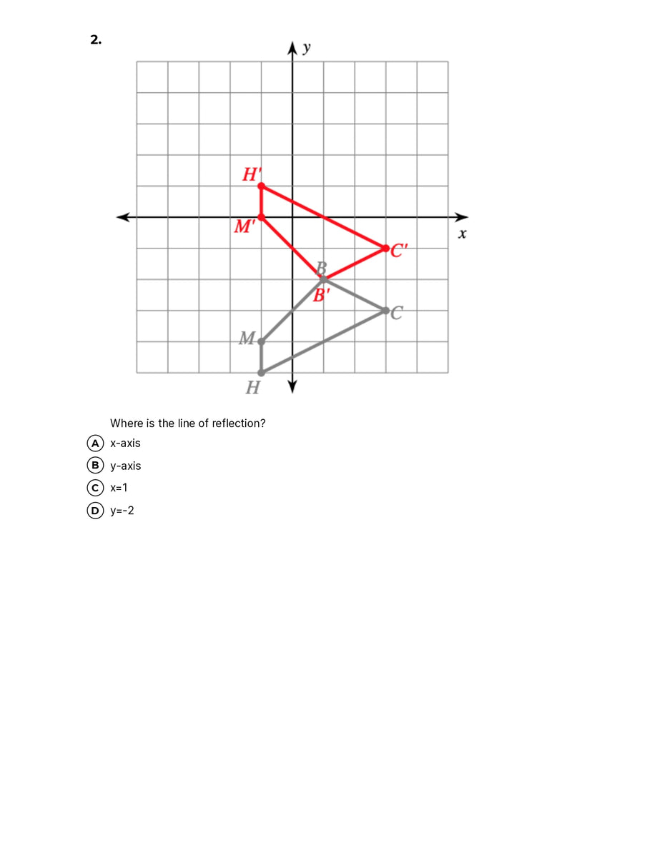 Transformations On The Coordinate Plane Mixed Review A – Quiz Shop