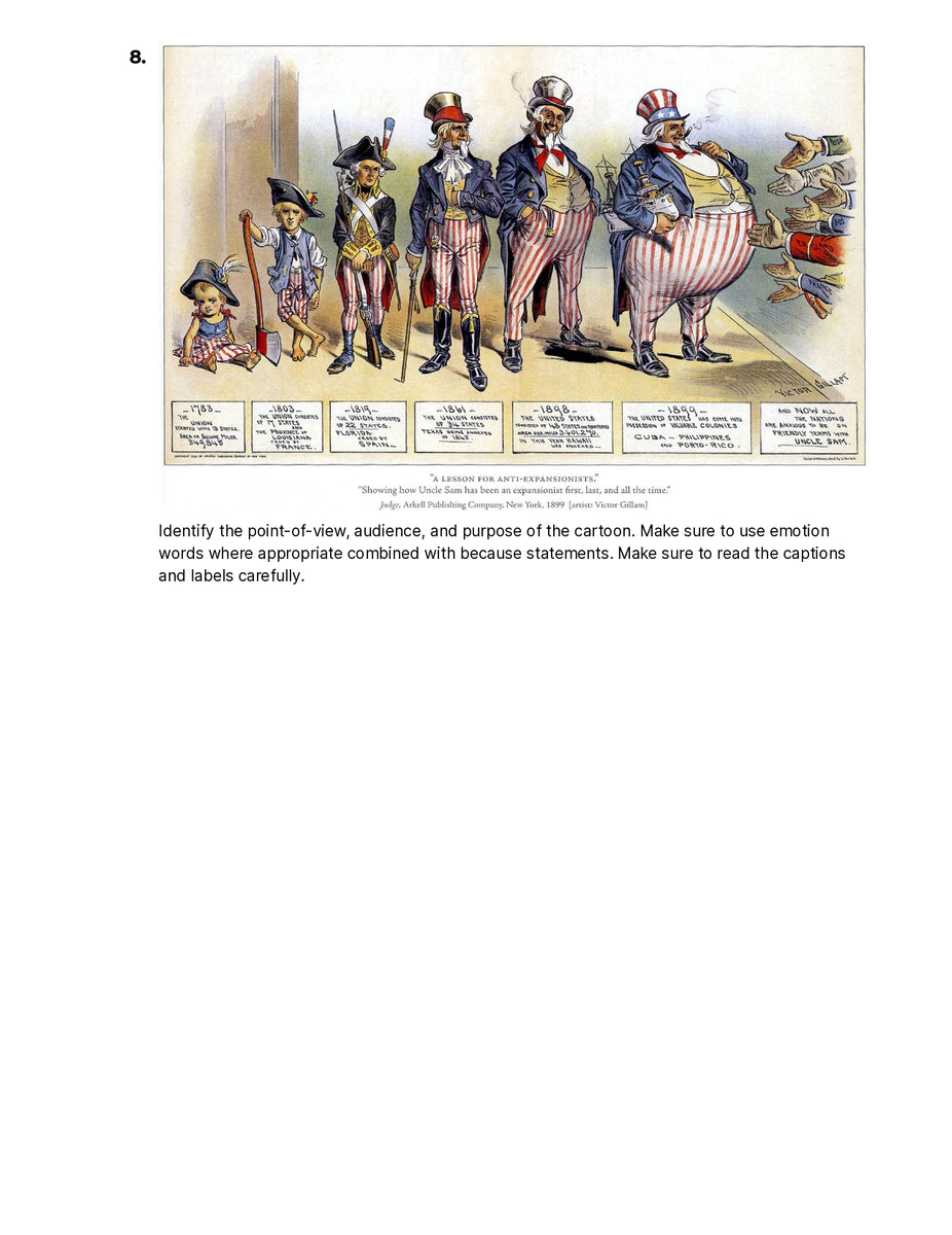 Us History From 1877 Imperialism In The Pacific – Quiz Shop