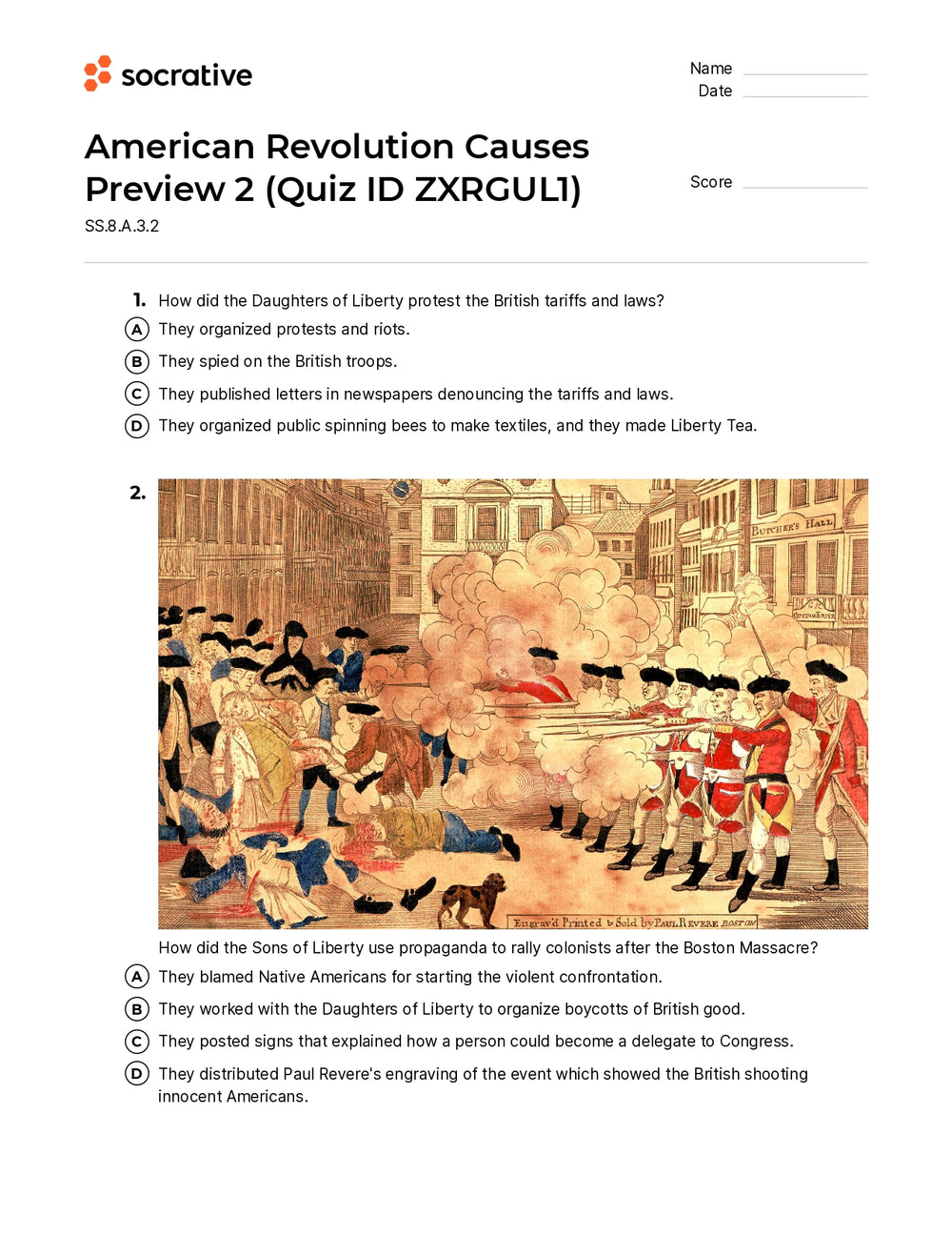 Daughters Of Liberty Spinning Bees