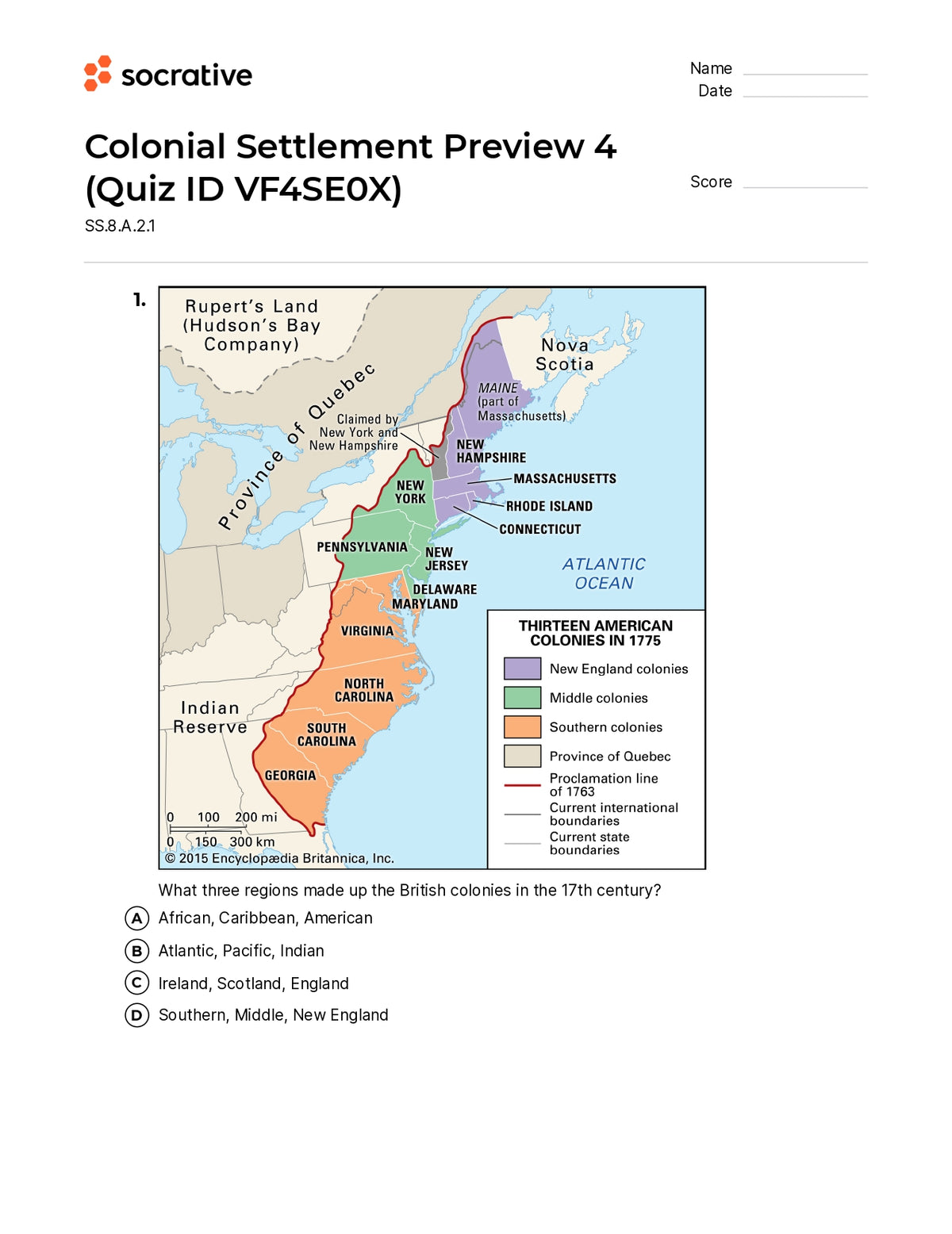 Colonial Settlement Preview 4 – Quiz Shop