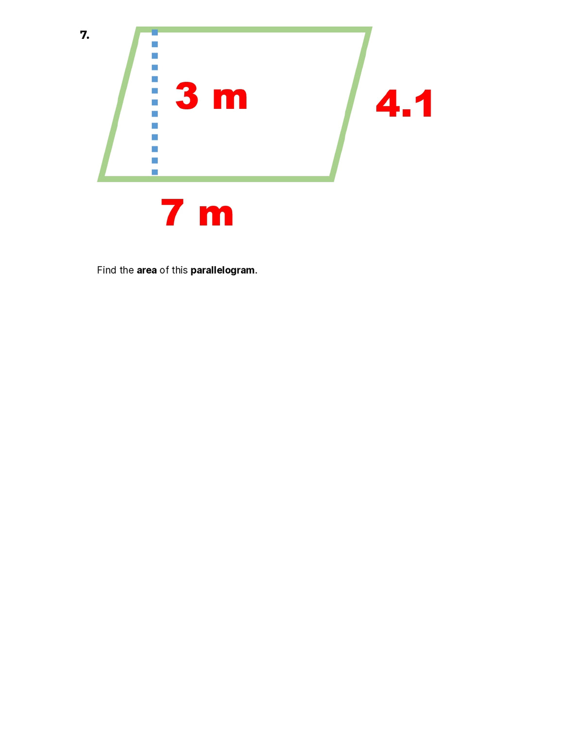 Perimeter And Area Of Quadrilaterals (P1) – Quiz Shop