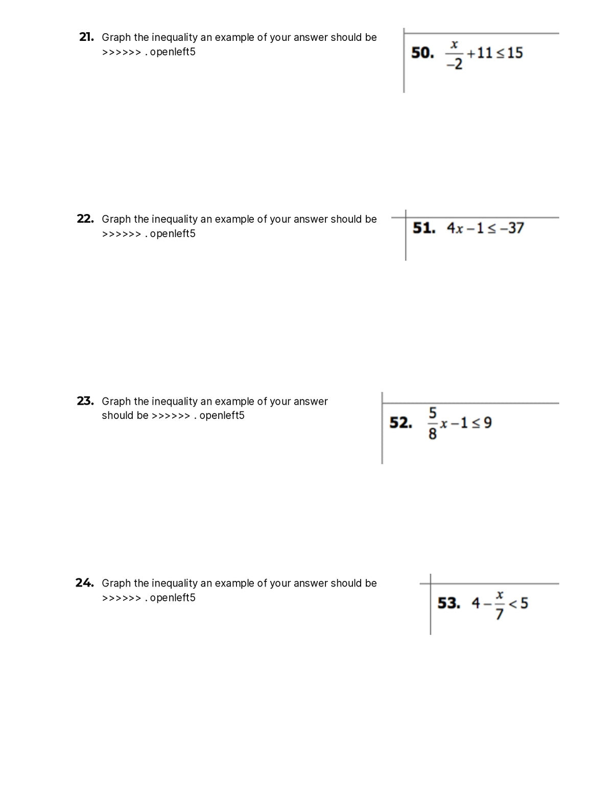 Test Algebra Basic – Quiz Shop