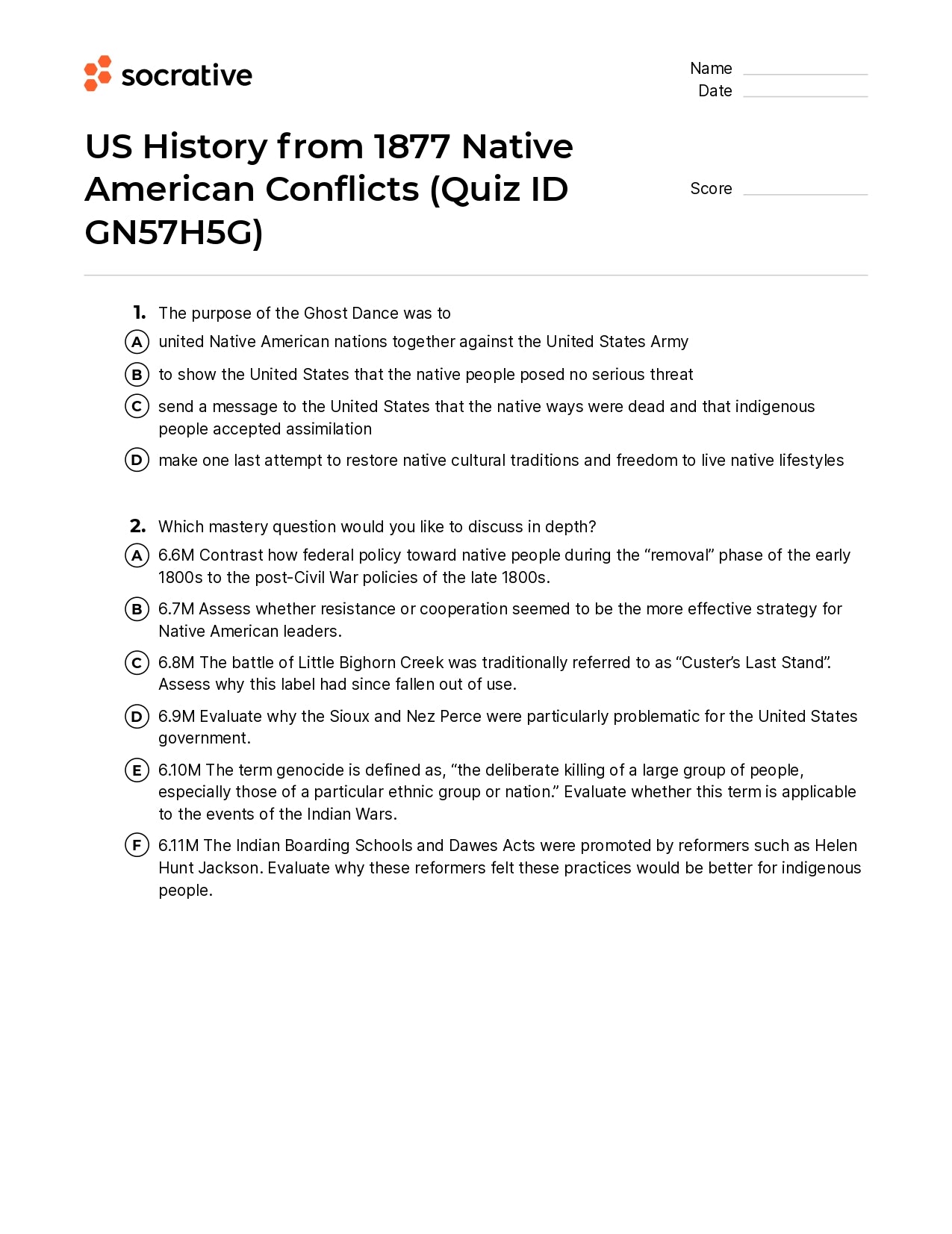 Social Studies – Tagged "questions:9"– Quiz Shop