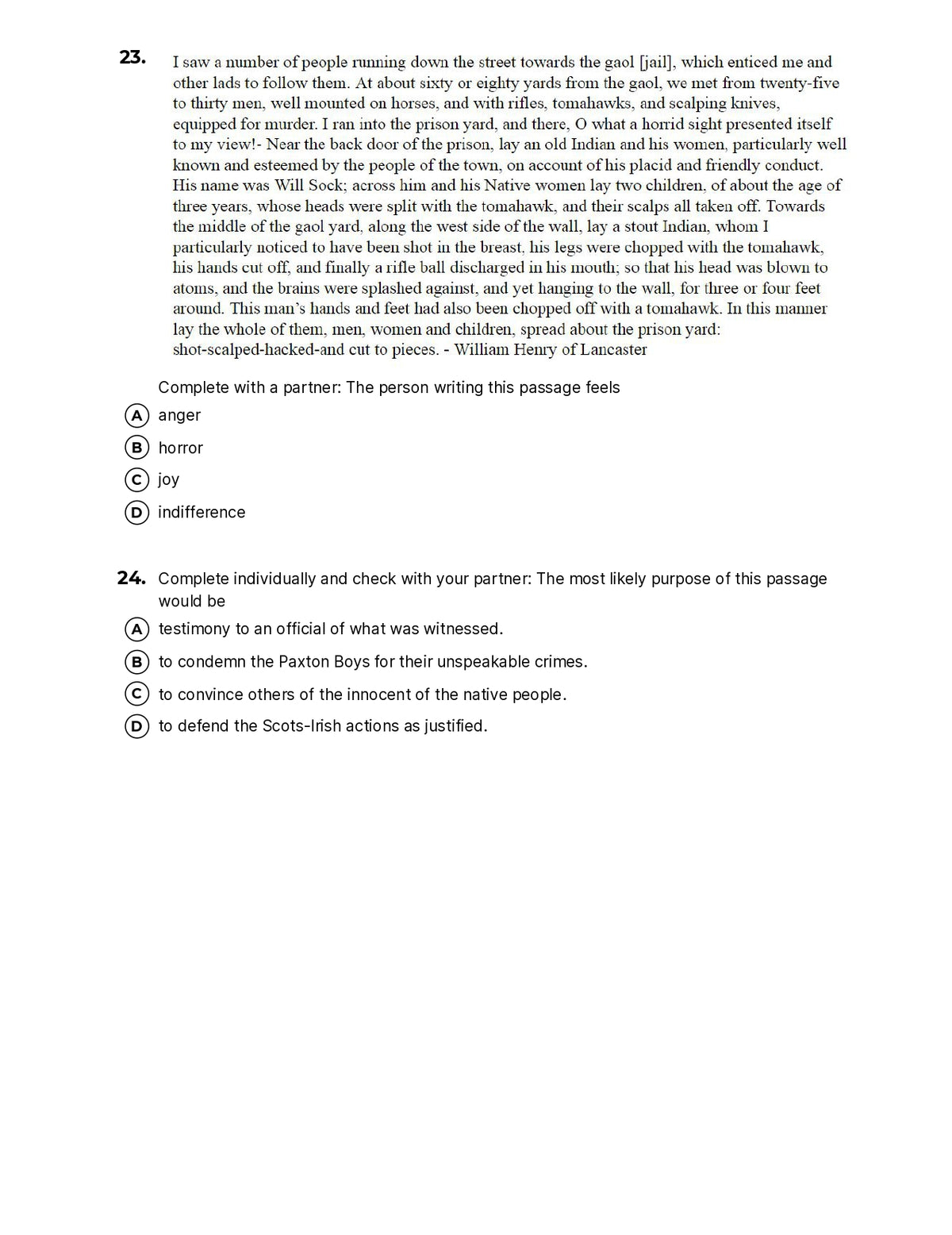 Us History To 1877 The Middle And Southern Colonies – Quiz Shop